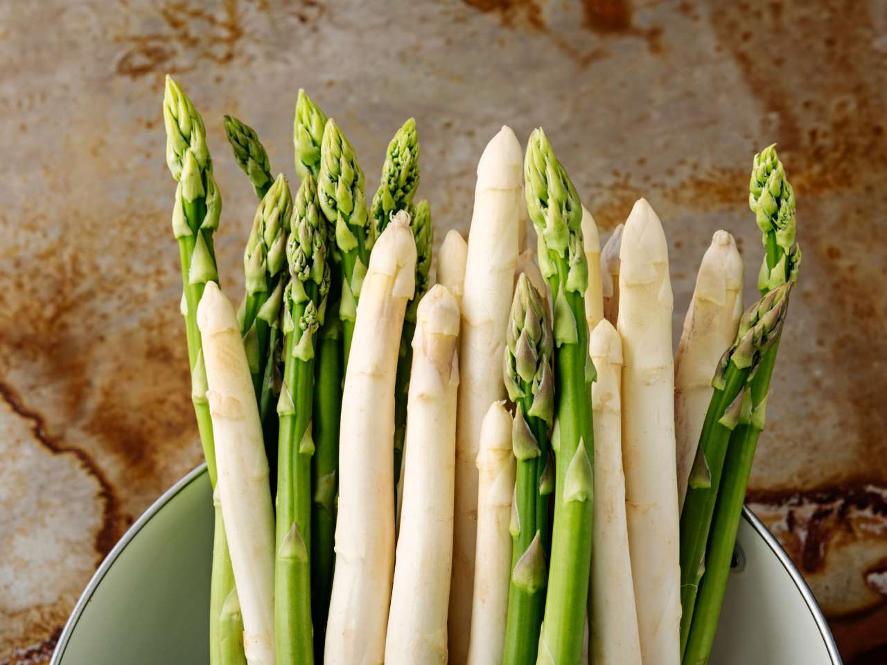 Groene asperges met zalm - Asperges Koken